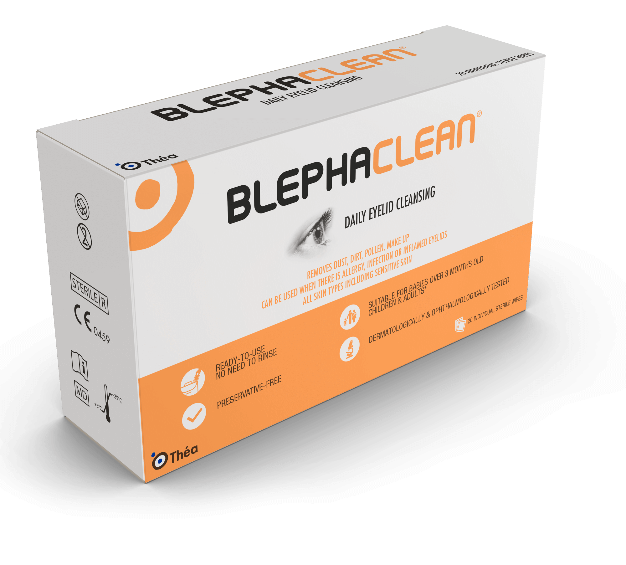 Blephaclean Eye Wipes | ThéaPharma