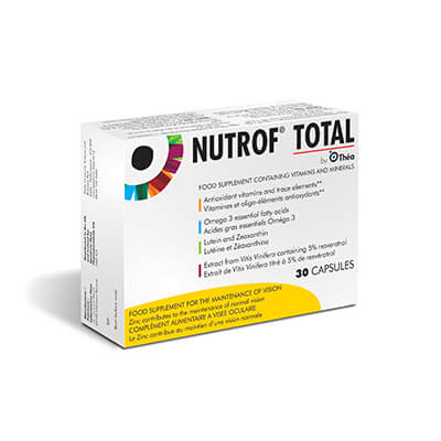 Nutrof Total for Eye Health - TheaPamex, Ireland's No.1 brand for eye care